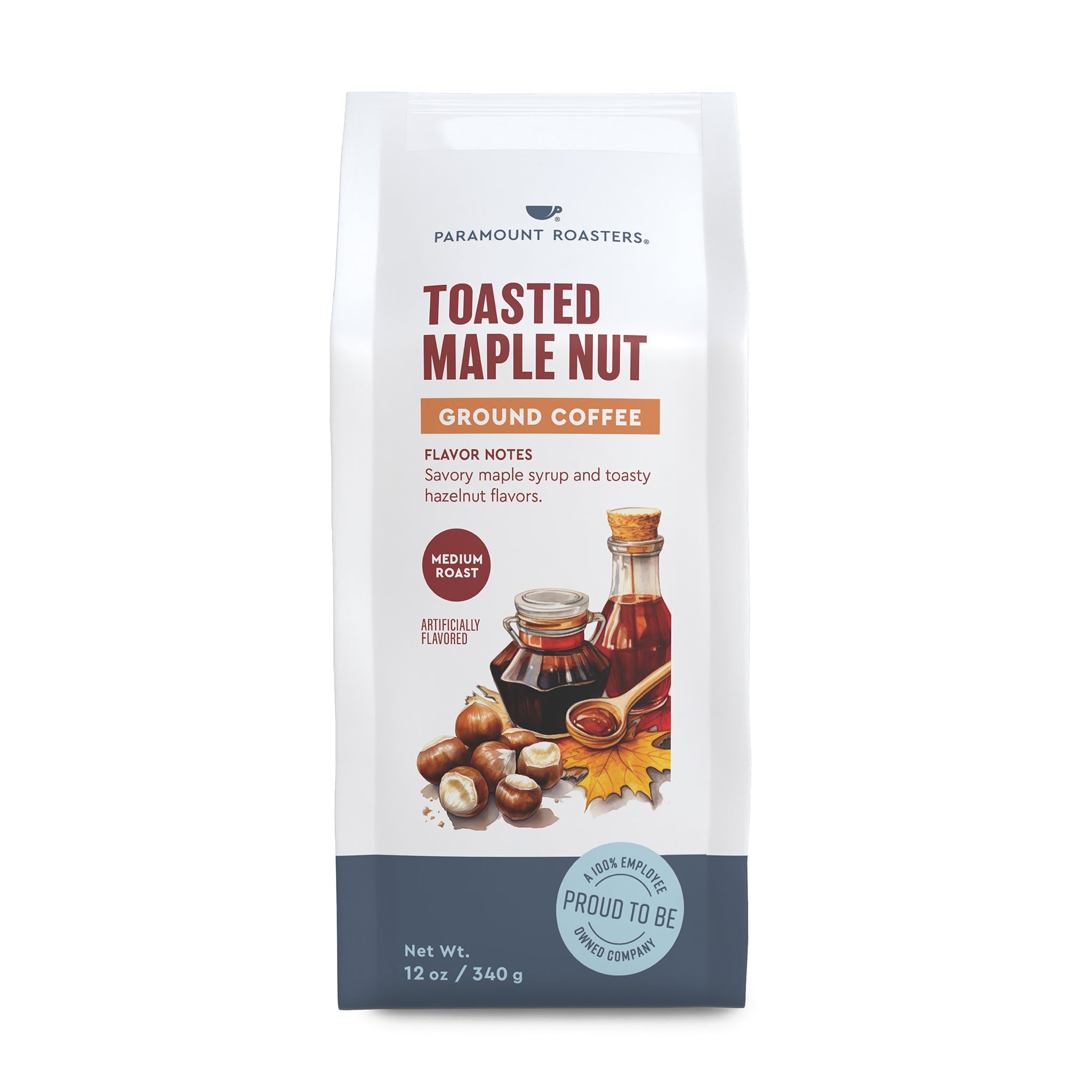 Toasted Maple Nut 12oz Flavored Ground Coffee – Vegan America