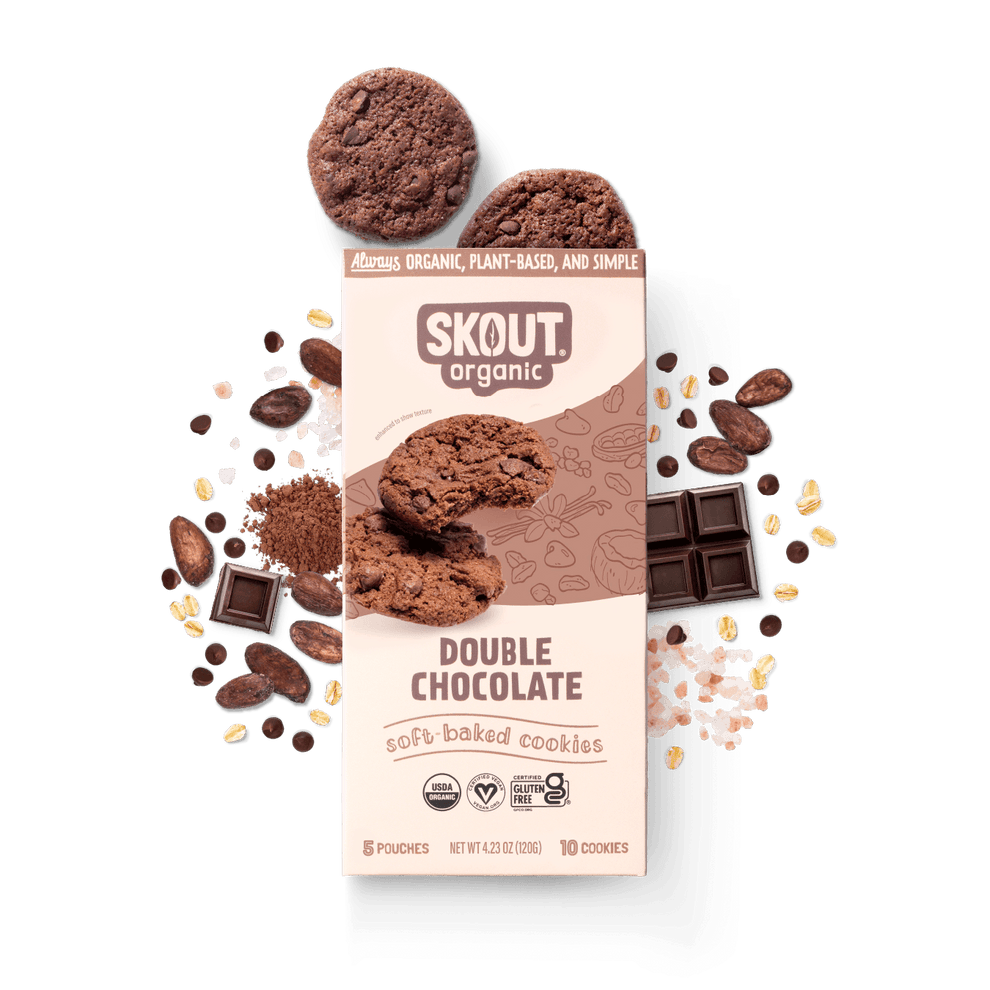 Skout Organic Double Chocolate Soft Baked Cookies – Vegan America