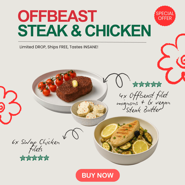 Premium Plant-Based Chicken & Steak Bundle – Vegan America